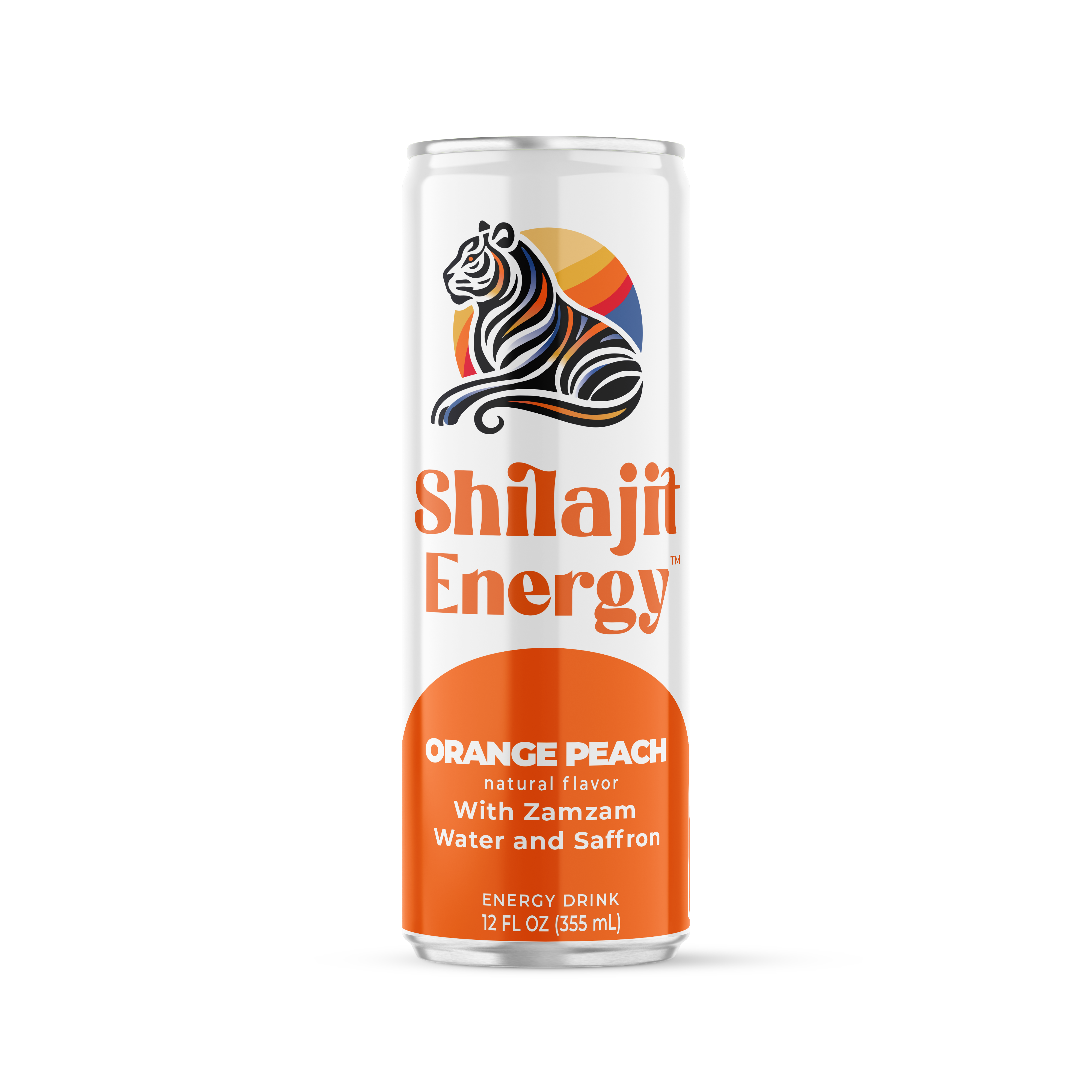 Orange Peach • 12 Pack – Shilajit Energy Drinks
